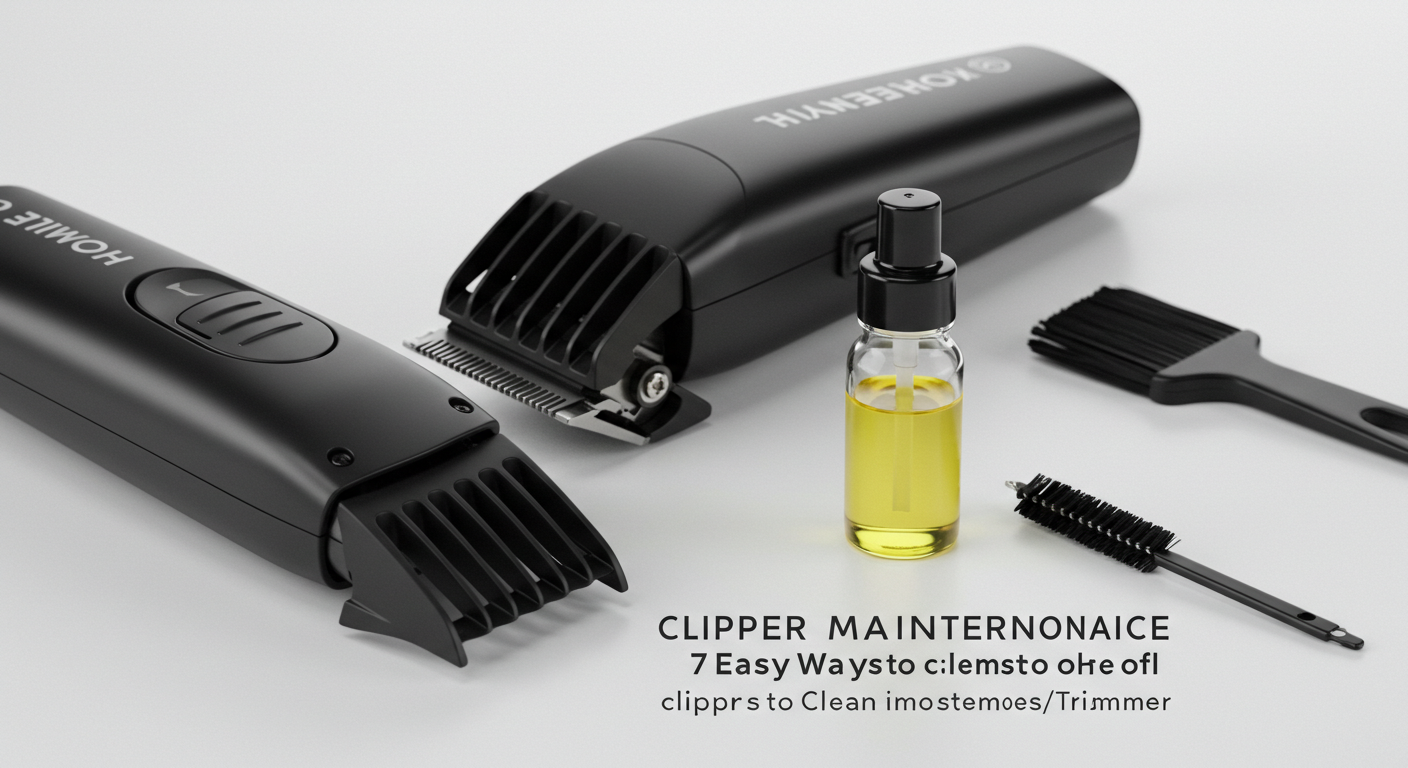 Clipper Maintenance: 7 Easy Ways to Clean a Clipper/Trimmer